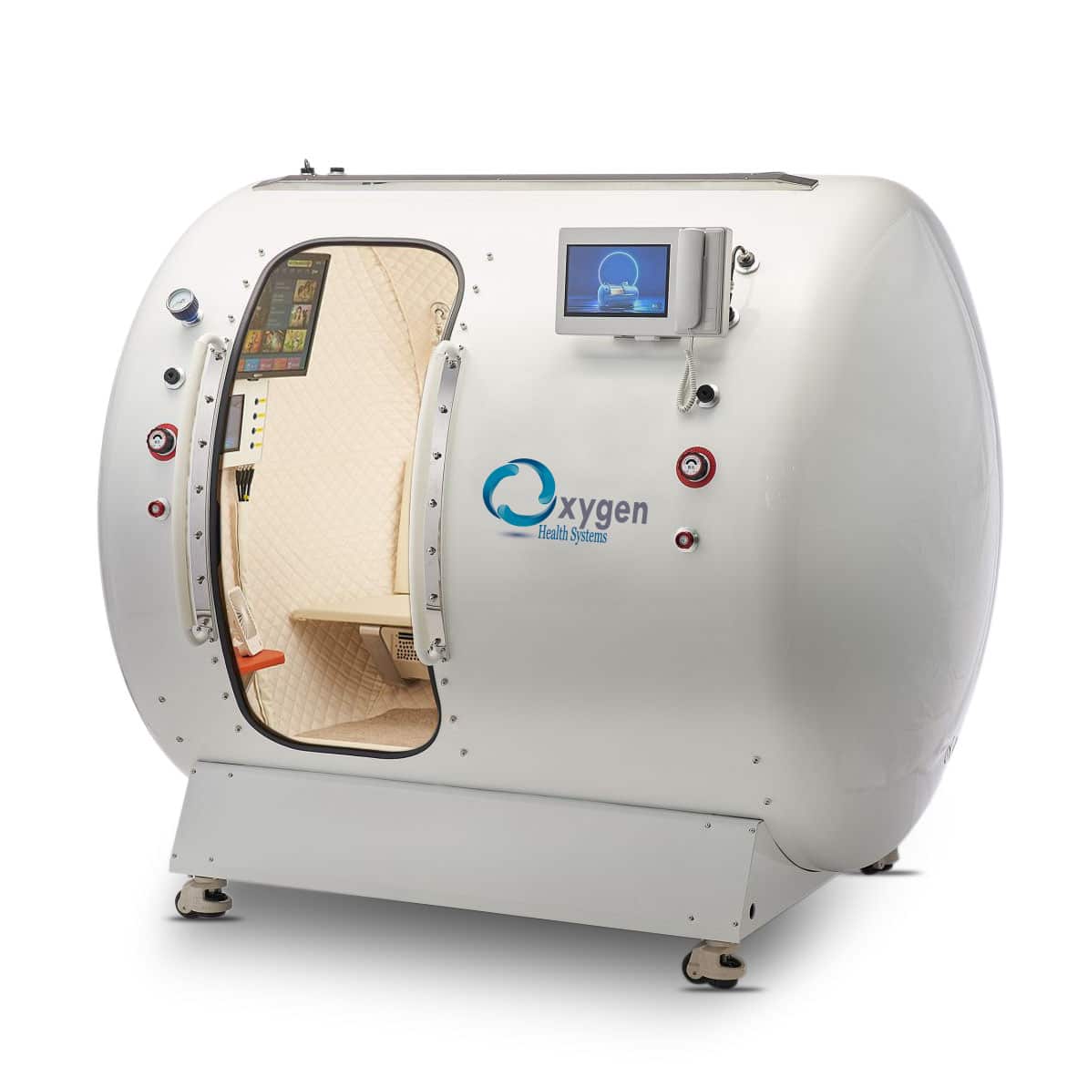 63"D | 2.0 ATA | Multiplace Hyperbaric Hard Shell M5300 Oxygen Chamber ...
